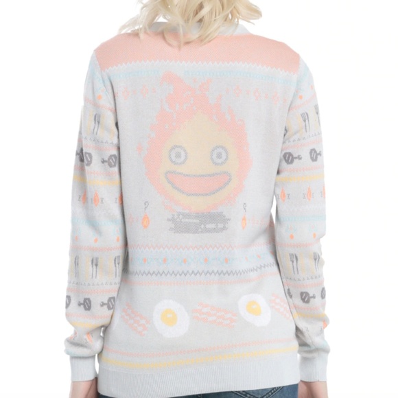 Hot Topic | Sweaters | Studio Ghibli Howls Moving Castle Cardigan ...